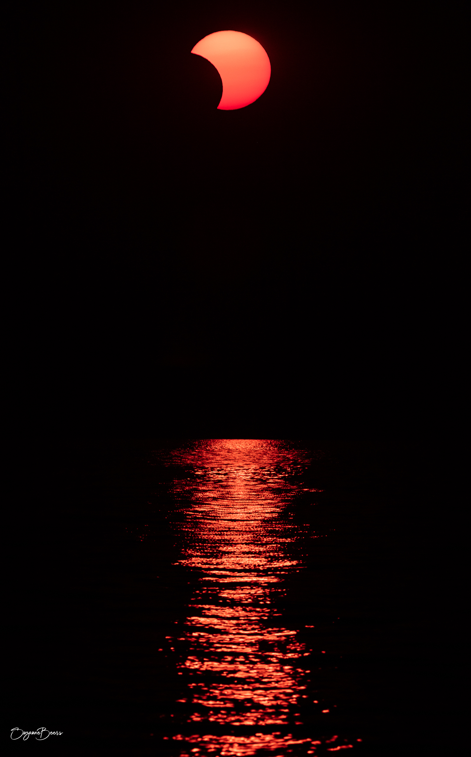 Annular (Partial) Solar Eclipse - 10 June 2021 - Beers Astrophotography