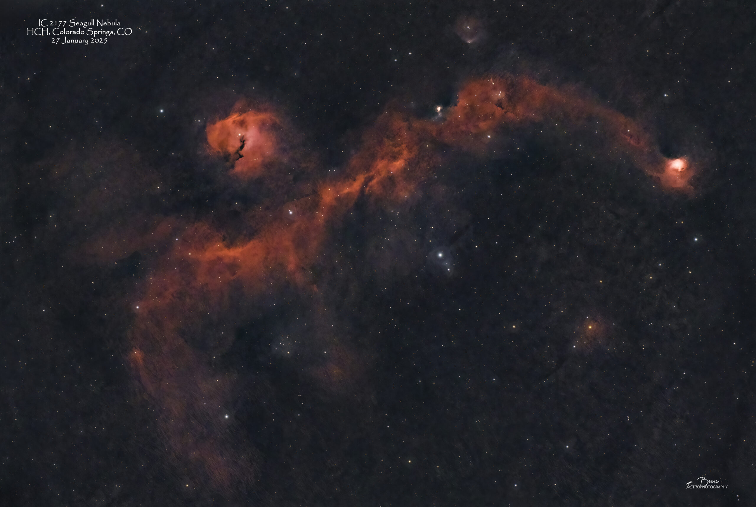 IC2177 Seagull Nebula - Beers Astrophotography