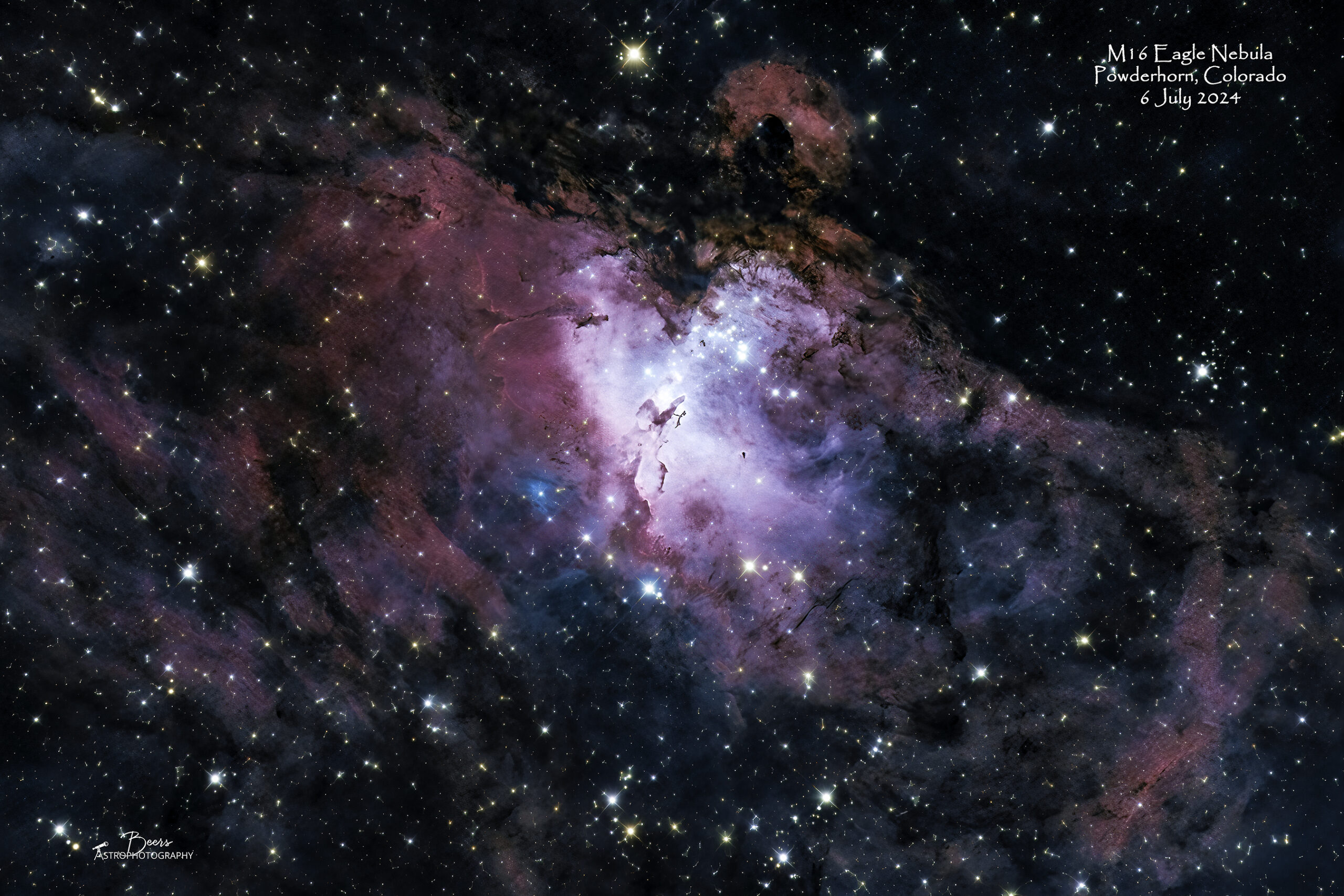 M16 Eagle Nebula - Beers Astrophotography