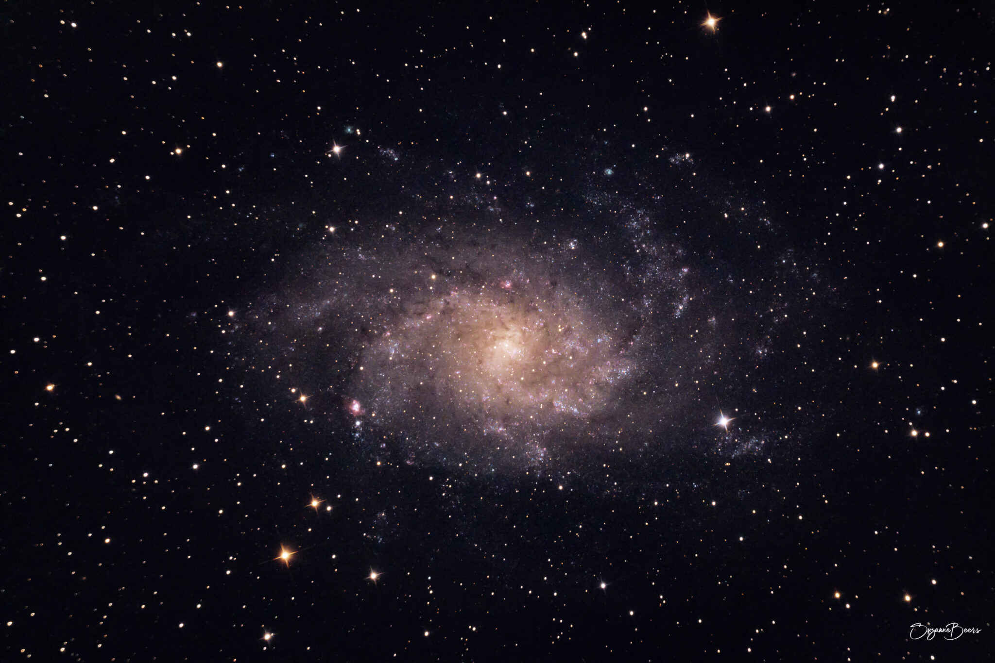 M33 Triangulum Galaxy - Beers Astrophotography