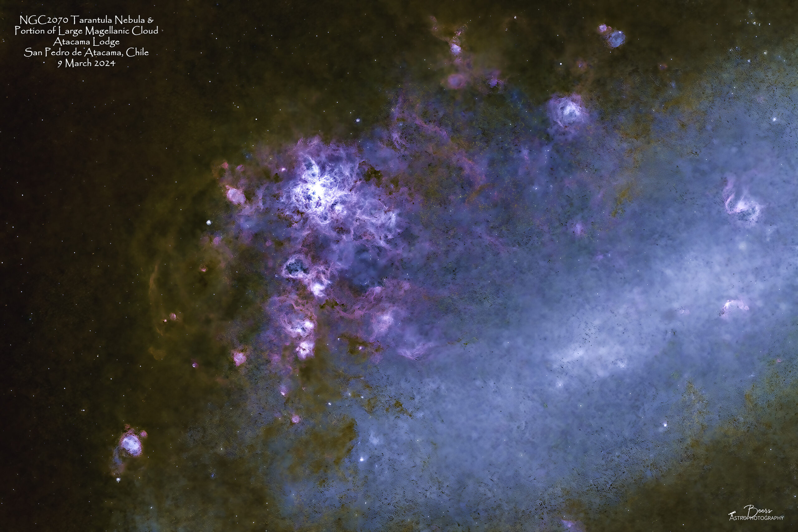 NGC2070 Tarantula Nebula - Beers Astrophotography
