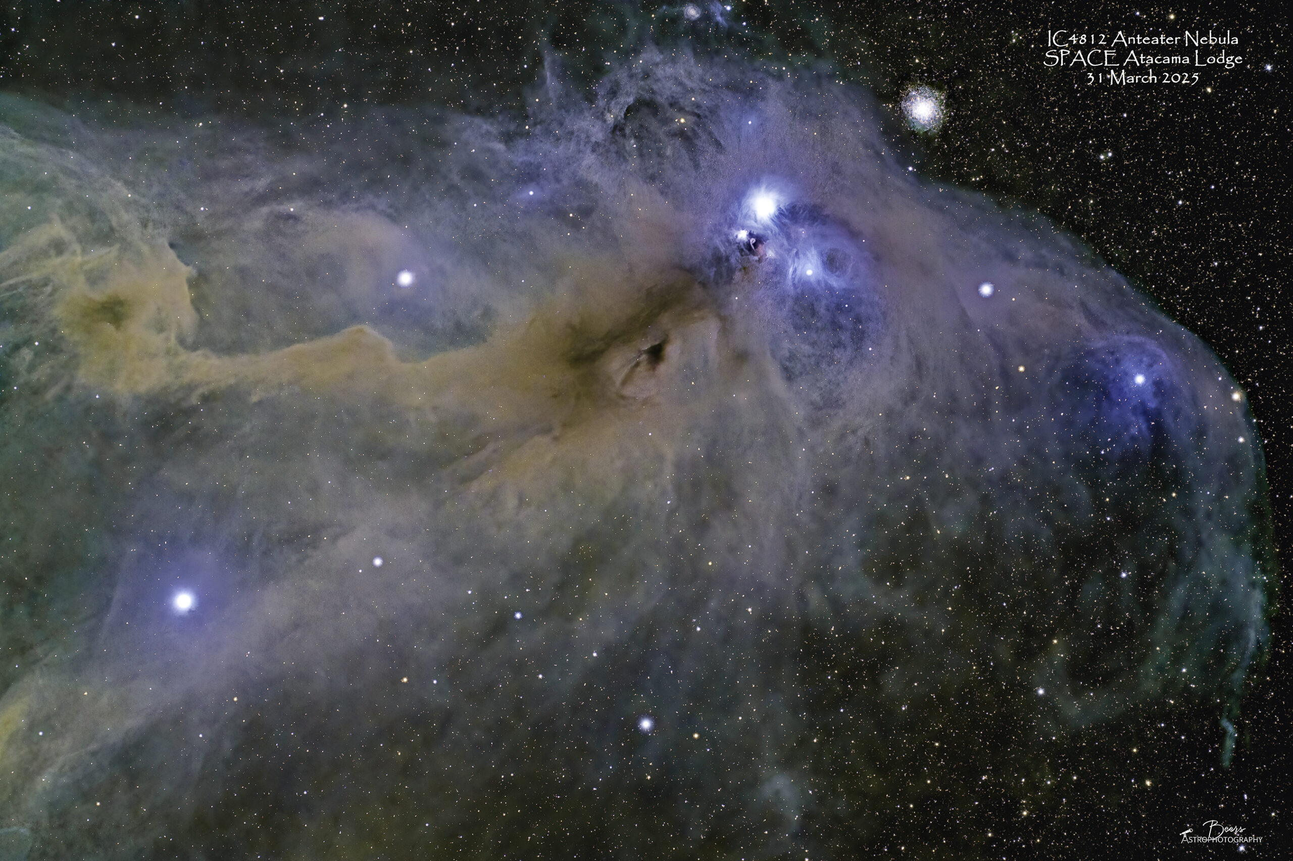 IC4812 Anteater Nebula - Beers Astrophotography